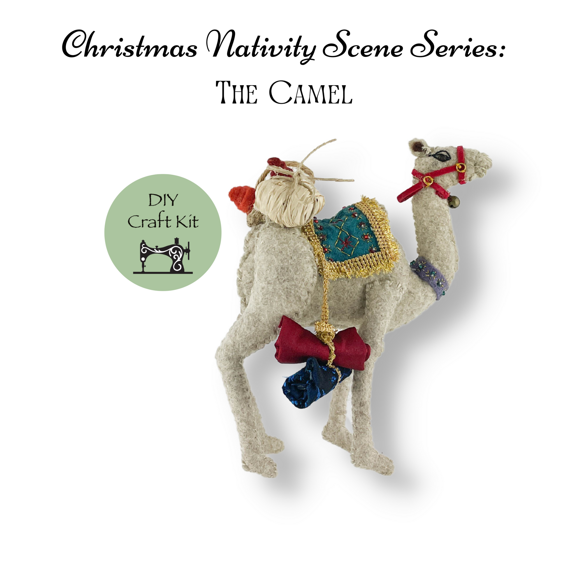 Christmas Nativity Series Camel Craft Kit – Prim Heirloom Designs